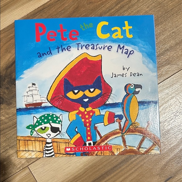 Scholastic | Toys | Scholastic Pete The Cat And The Treasure Map Book ...